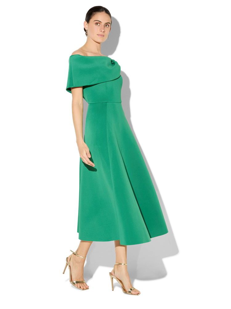 Rowan Emerald Cocktail Dress - Montique Clothing