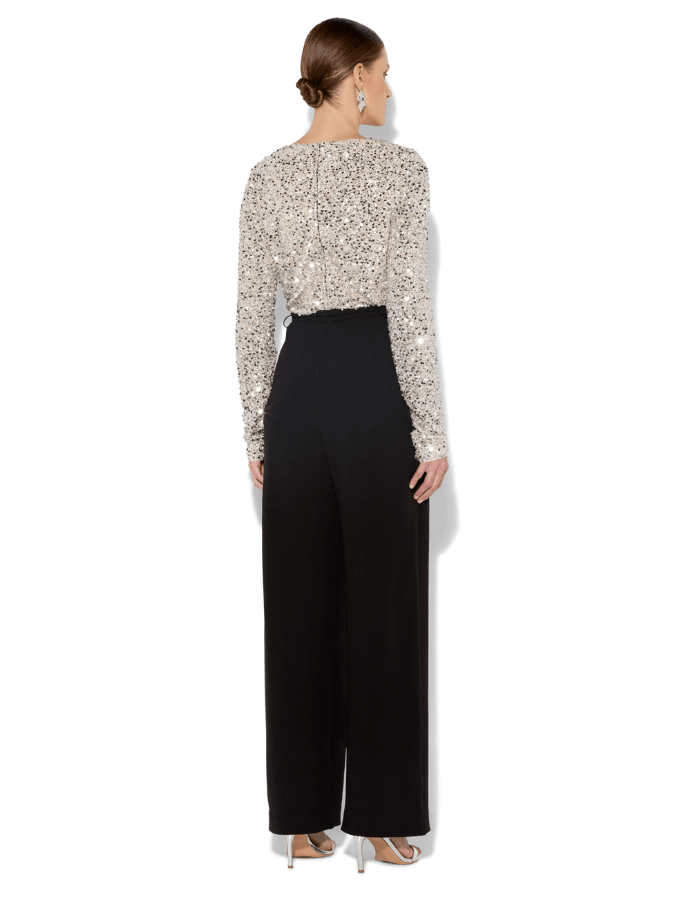 Sinatra Mink Sequin Jumpsuit - Montique Clothing