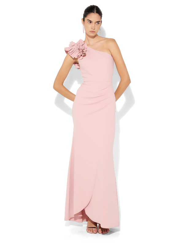 Amelia Pink Gown - Montique Clothing
